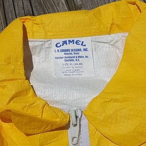 Camel | Jackets & Coats | Vintage 9s Camel Cigarettes Windbreaker Xl ...